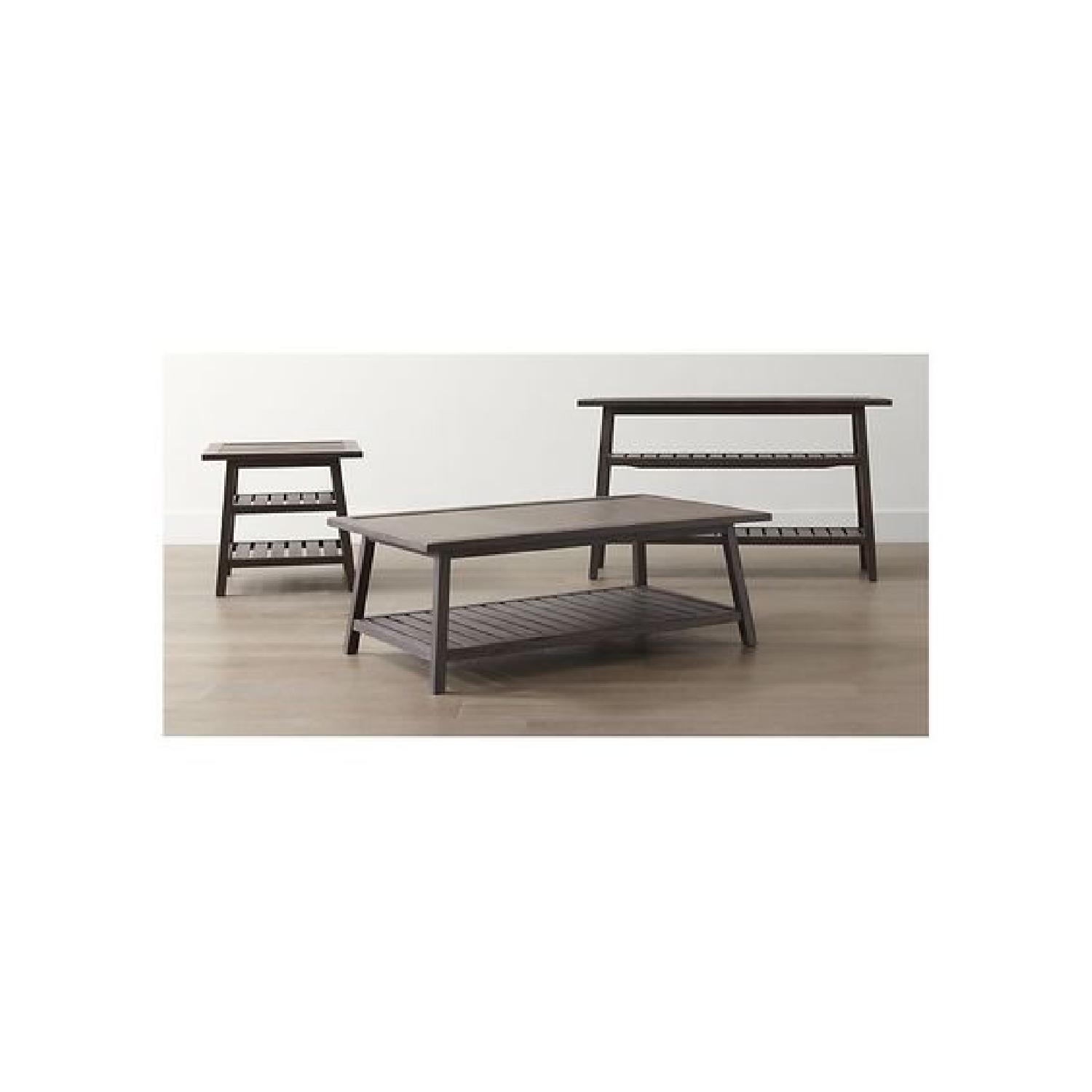 Crate and Barrel Compton Side Tables - AptDeco