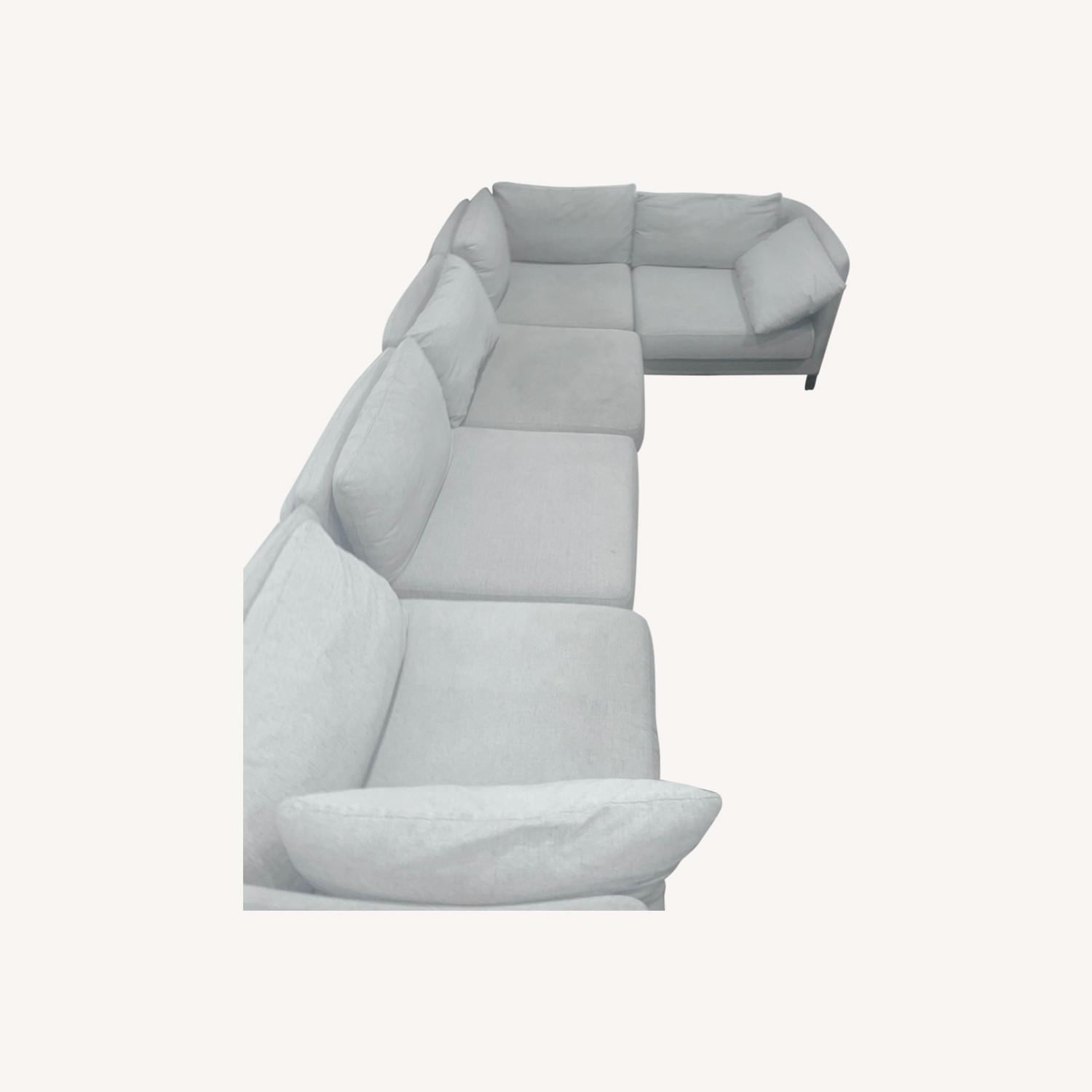 Feather Huge 5 Piece Modular Sectional - AptDeco