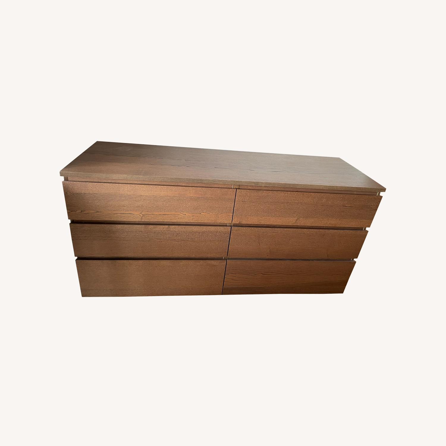 IKEA Malm Brown Dresser - AptDeco