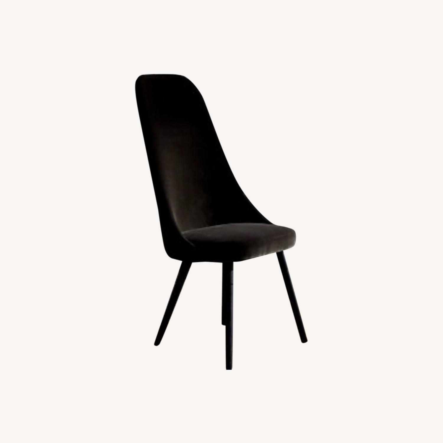 CB2 Harlow Mink Dining Chairs - AptDeco