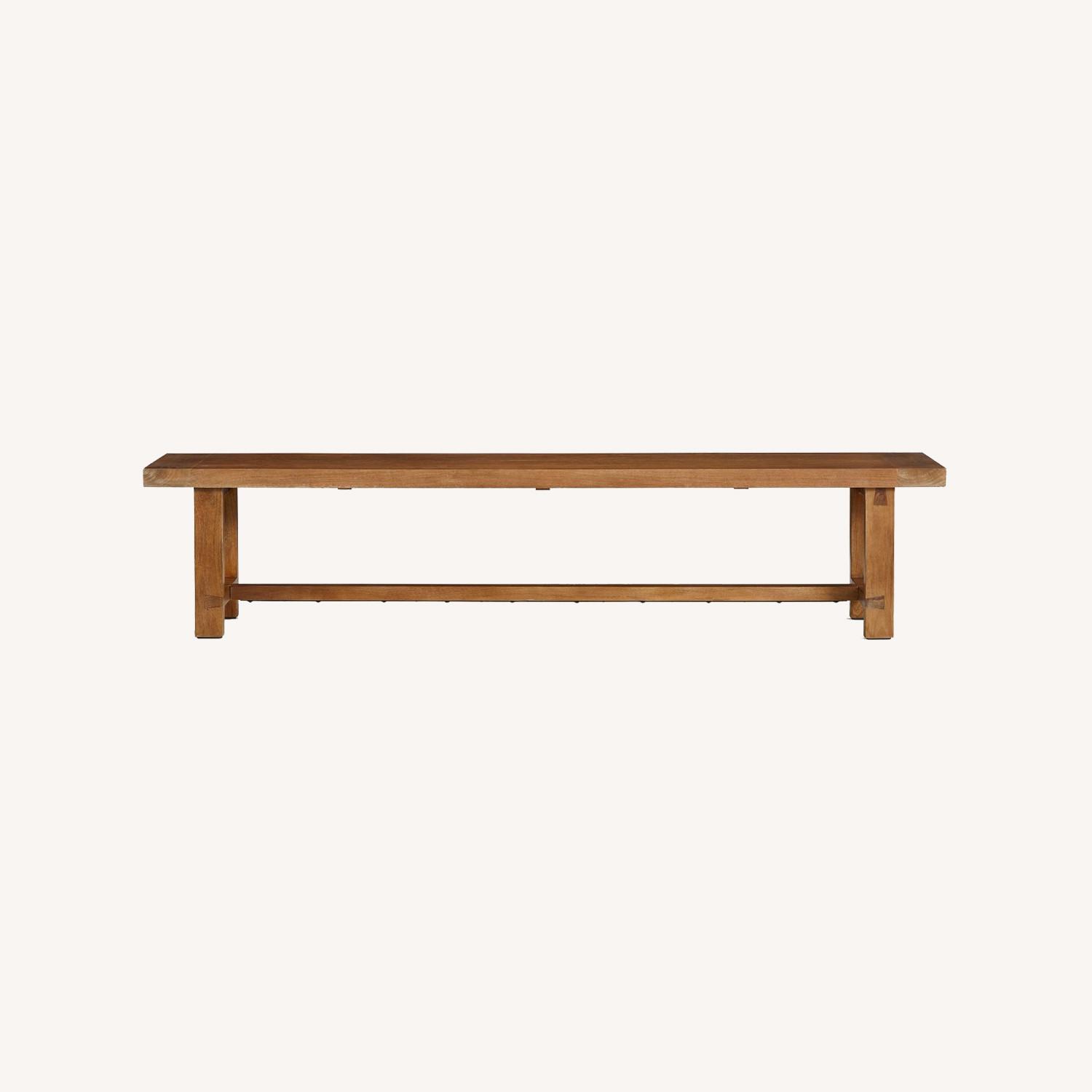 Pottery Barn Reed Dining Bench - AptDeco