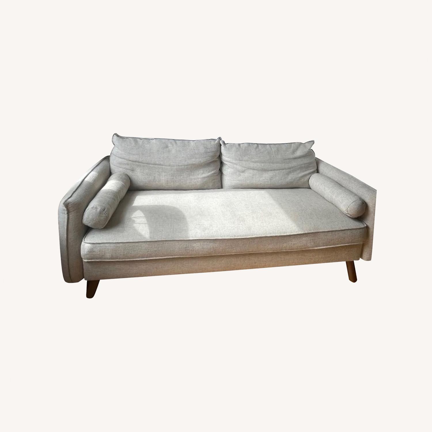 Target Beige Sofa - AptDeco