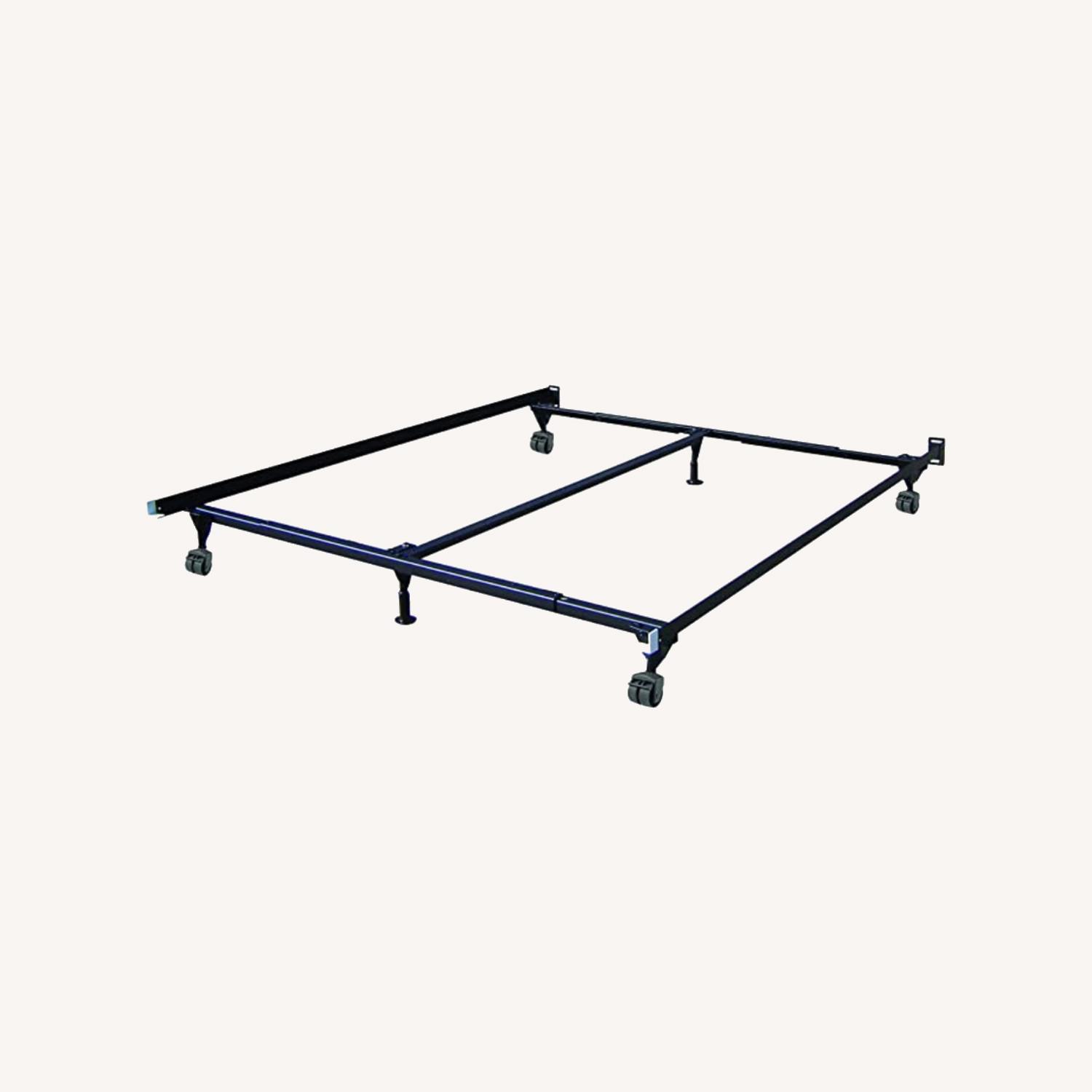 Universal Bed Frame With Rollers Twin to Cal King - AptDeco