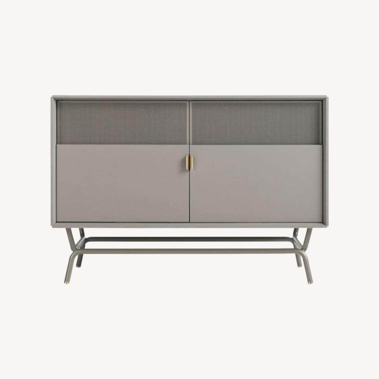 Blu Dot 'Dang' Grey Media Console - AptDeco