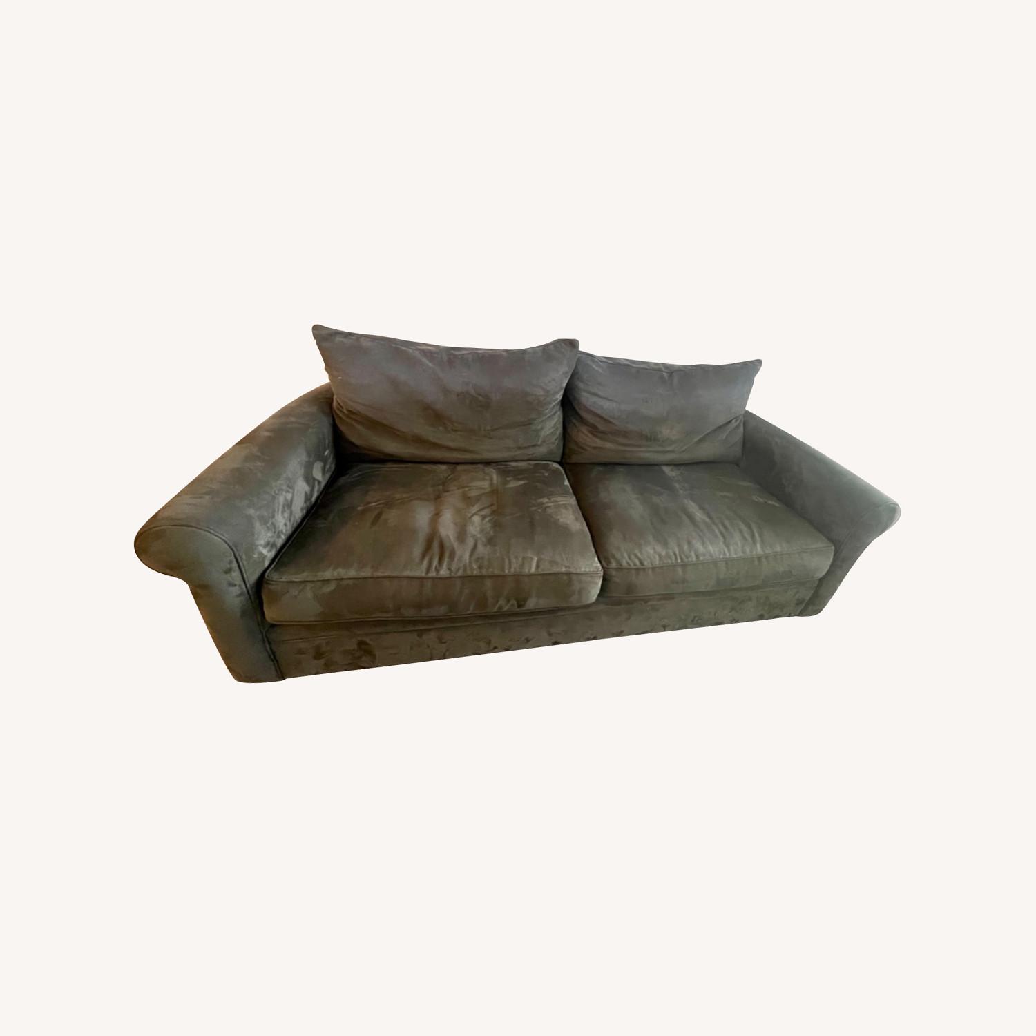 American Furniture Classics Micro Fiber Sofa - AptDeco