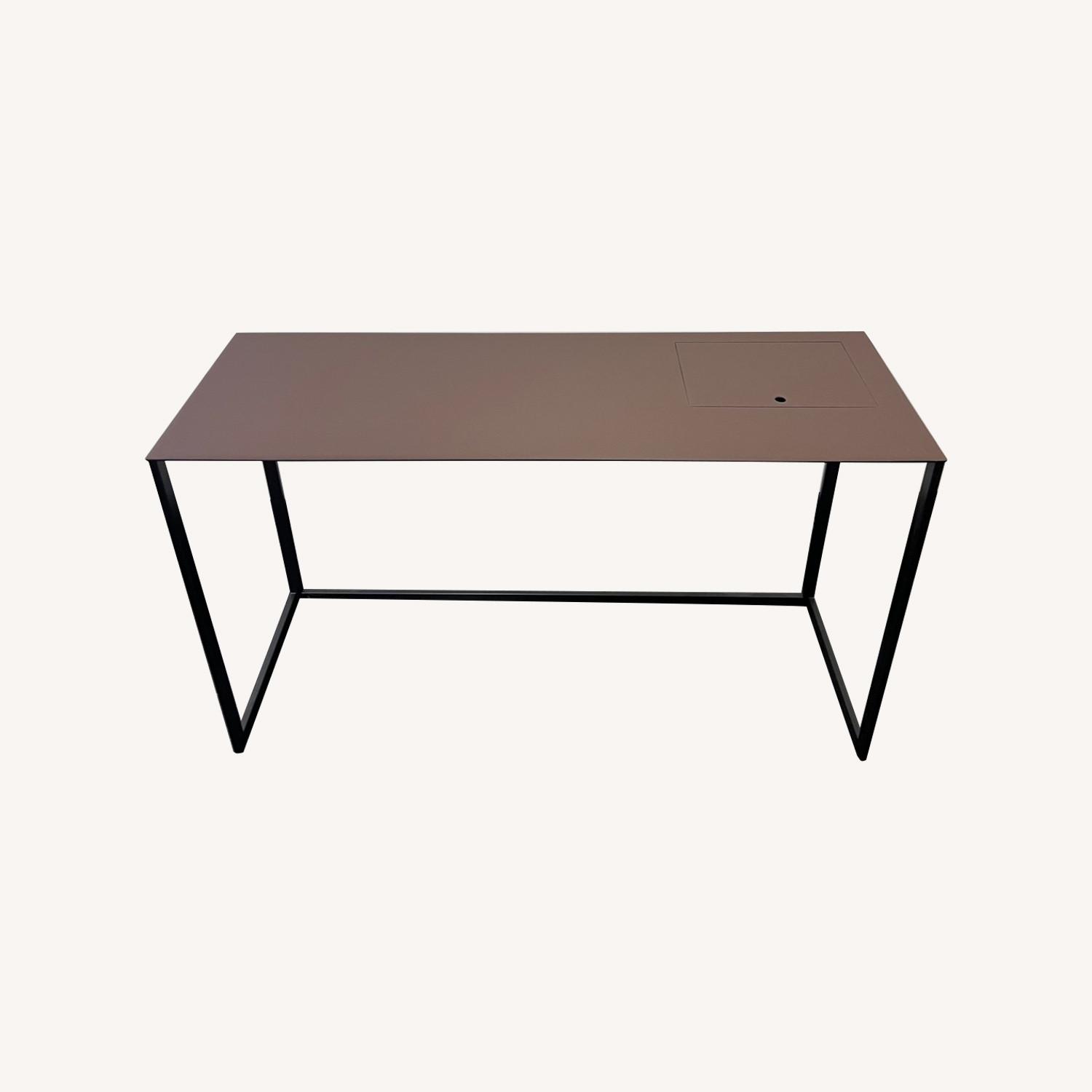Sleek Zanotta Calamo Desk by Gabriele Rosa - AptDeco