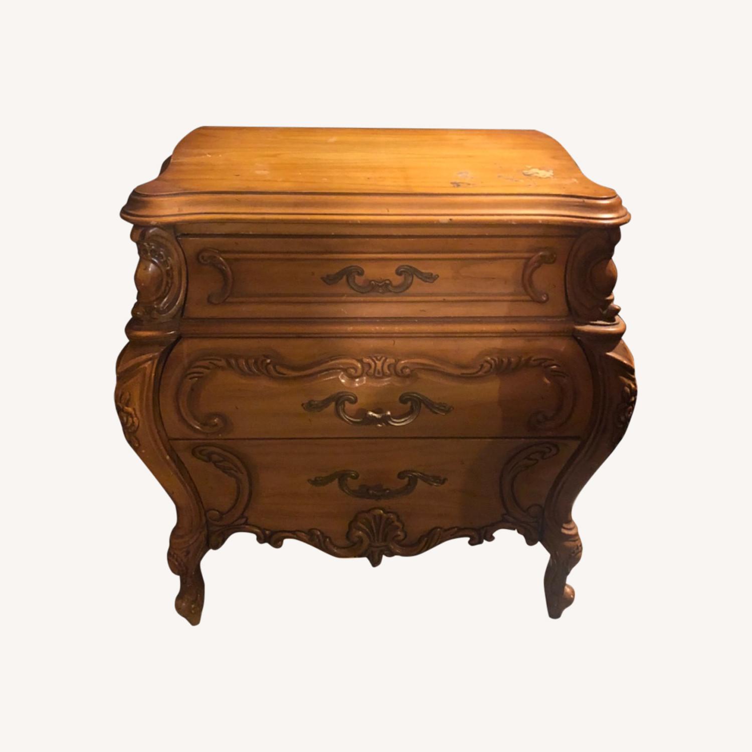 Vintage Italian Style Nightstand - AptDeco