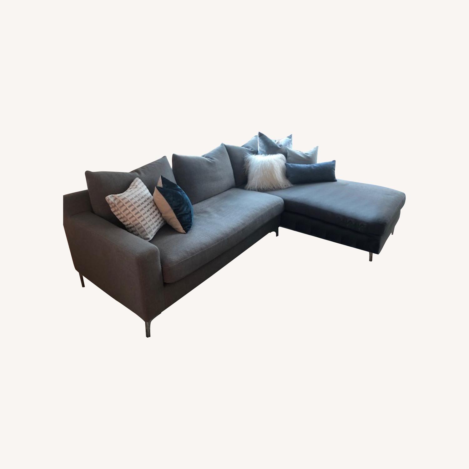 Interior Define Right Chaise 2 Piece Sectional - AptDeco Interior Define Right Chaise 2 Piece Sectional - AptDeco