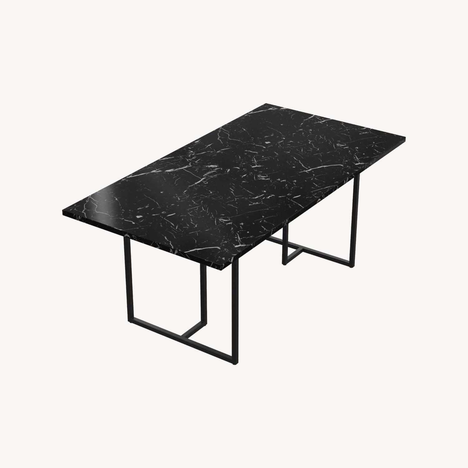 Wayfair Edith Black Dining Table - AptDeco