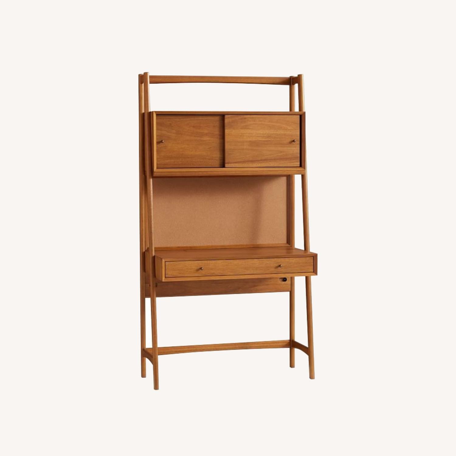 Mid century wall desk west elm store