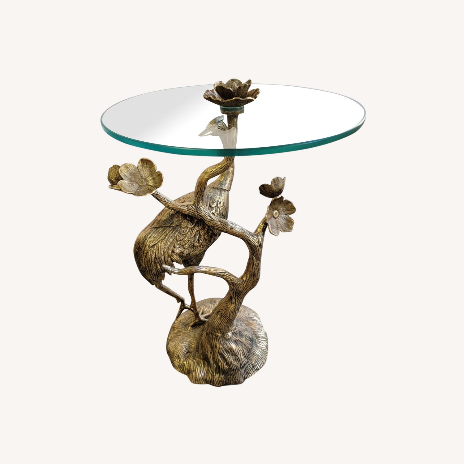 Anthropologie Mira Bird Side Table - AptDeco