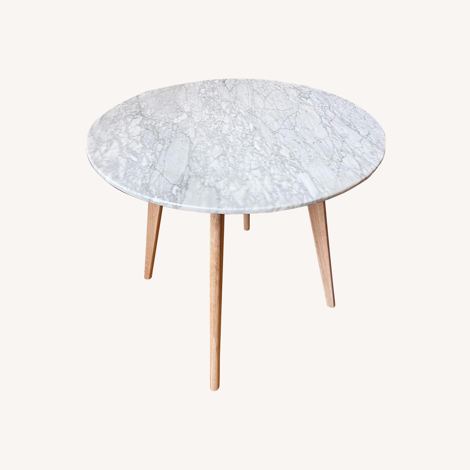 Article Mara Oak Cafe Table - AptDeco