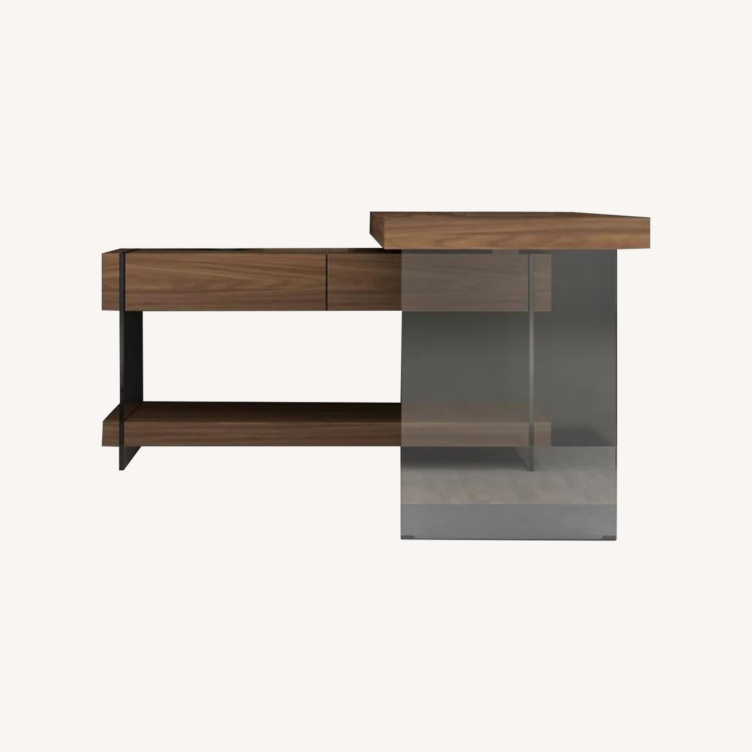 L-shaped Wade Logan Goyette Desk - AptDeco