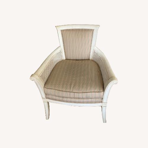 Ethan Allen Martha Washington High-back Chairs - AptDeco