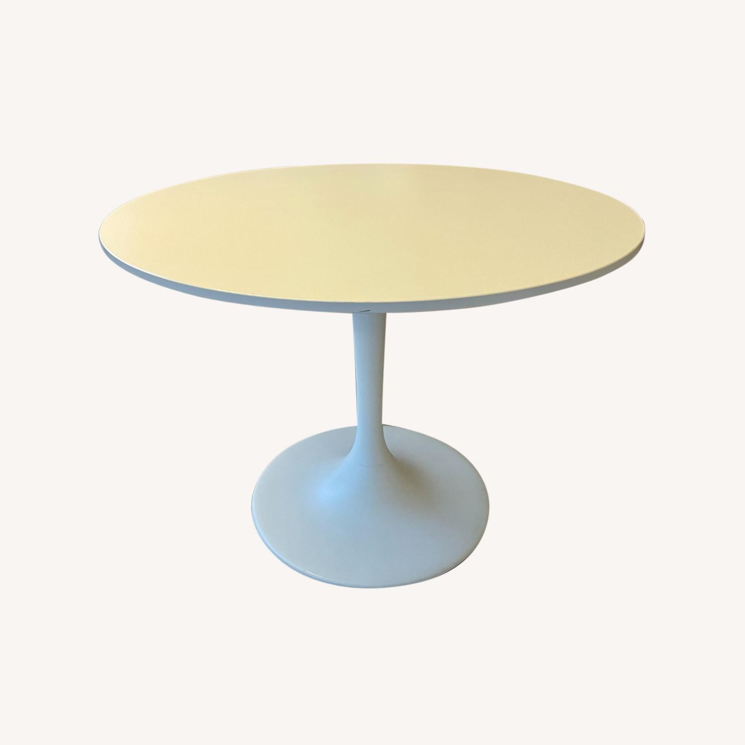 IKEA Docksta White Dining Table - AptDeco