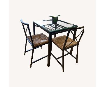 IKEA Square Dining Table and Chairs - AptDeco