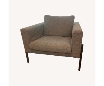 IKEA Grey KOARP Armchair - AptDeco