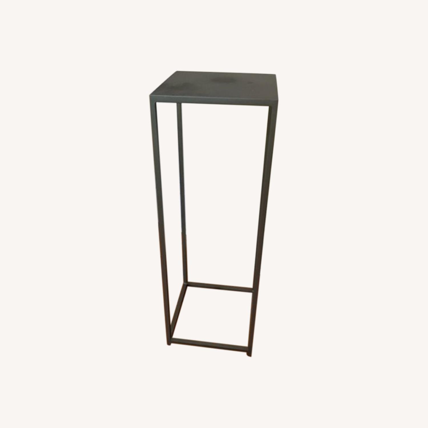 CB2 Mills Pedestal Table - AptDeco