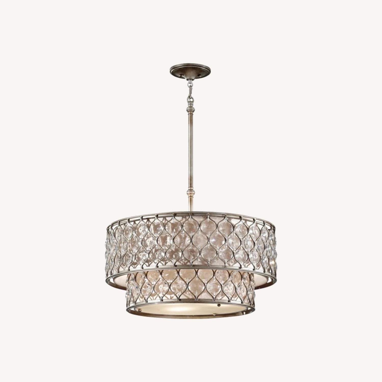 Feiss Crystal Chandelier - AptDeco