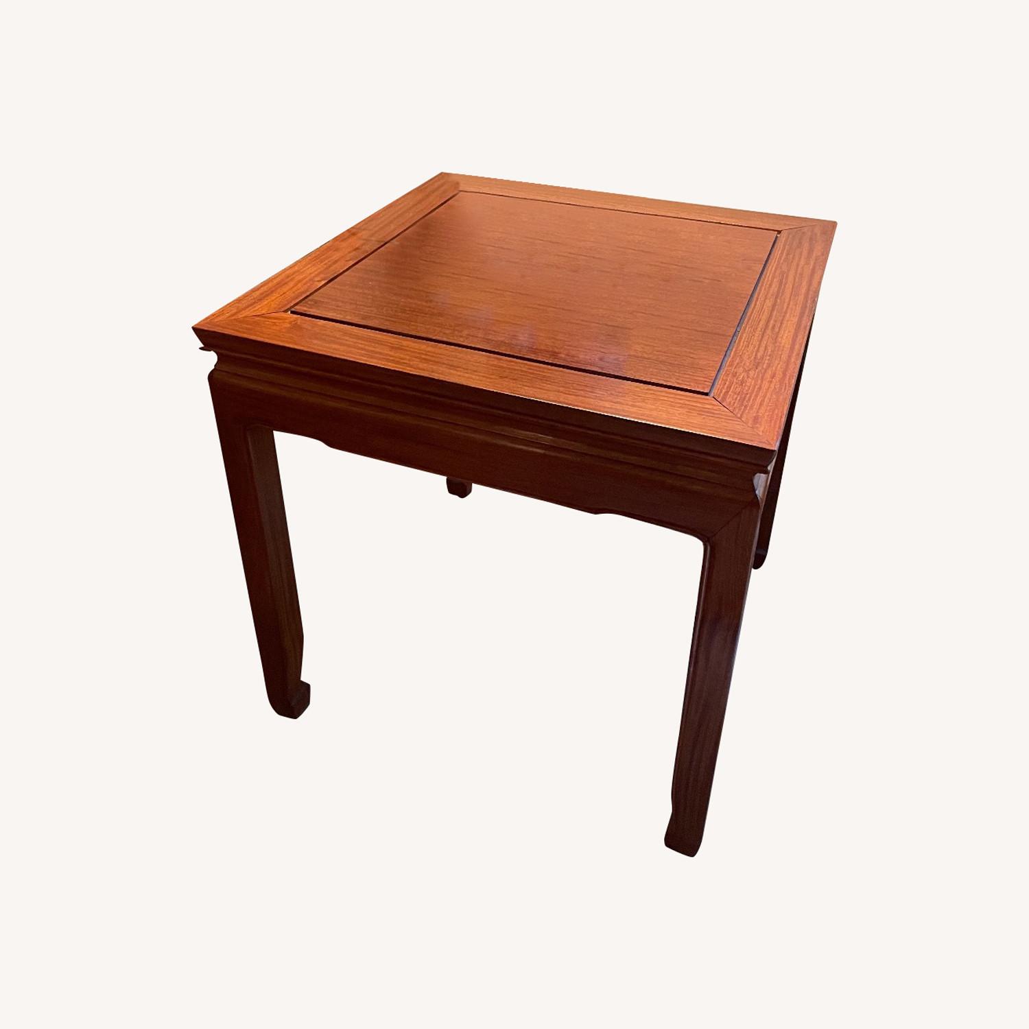 Two Wood Side Tables - AptDeco