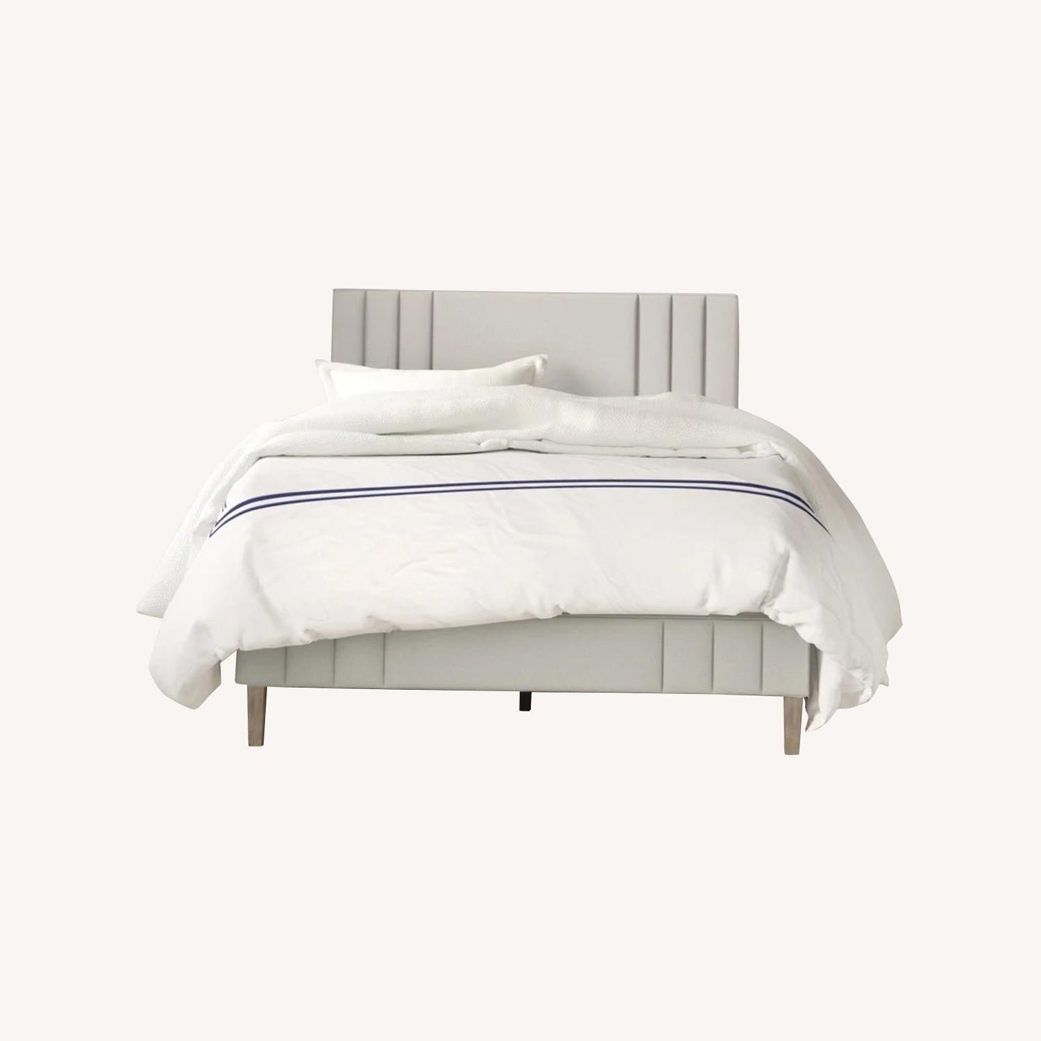 Wayfair Upholstered Full Size Bed Frame - AptDeco