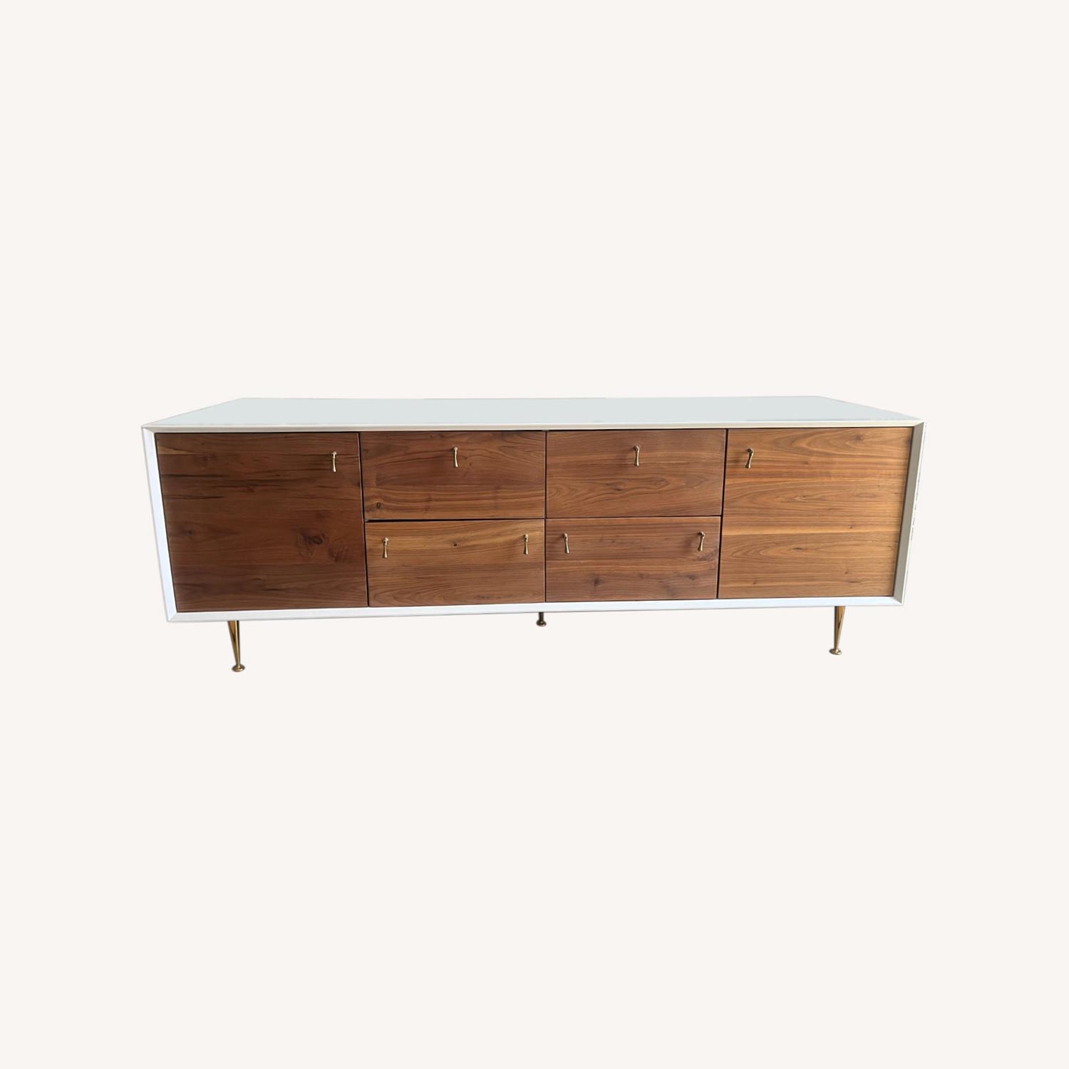 Organic Modernism Media Console - AptDeco