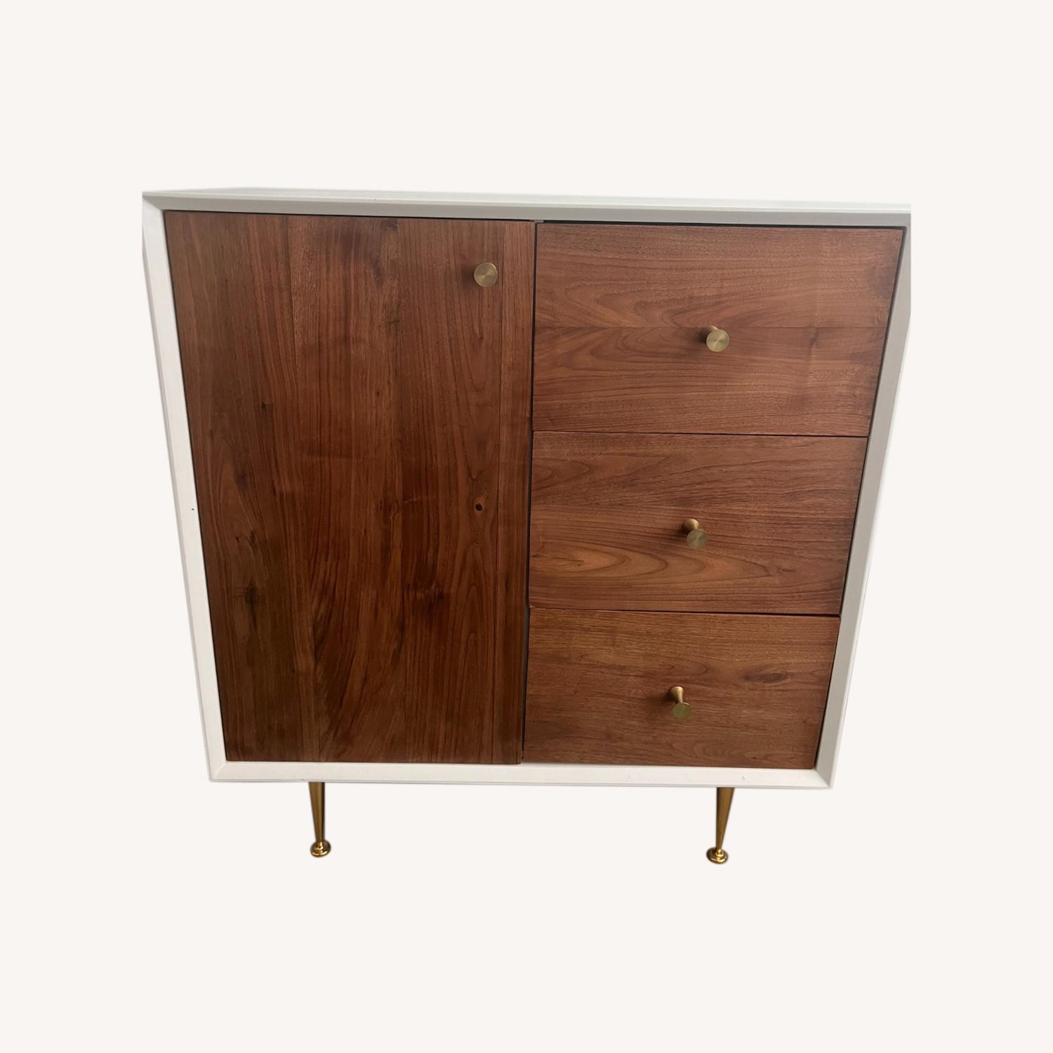 Organic Modernism Three Drawer Dresser - AptDeco