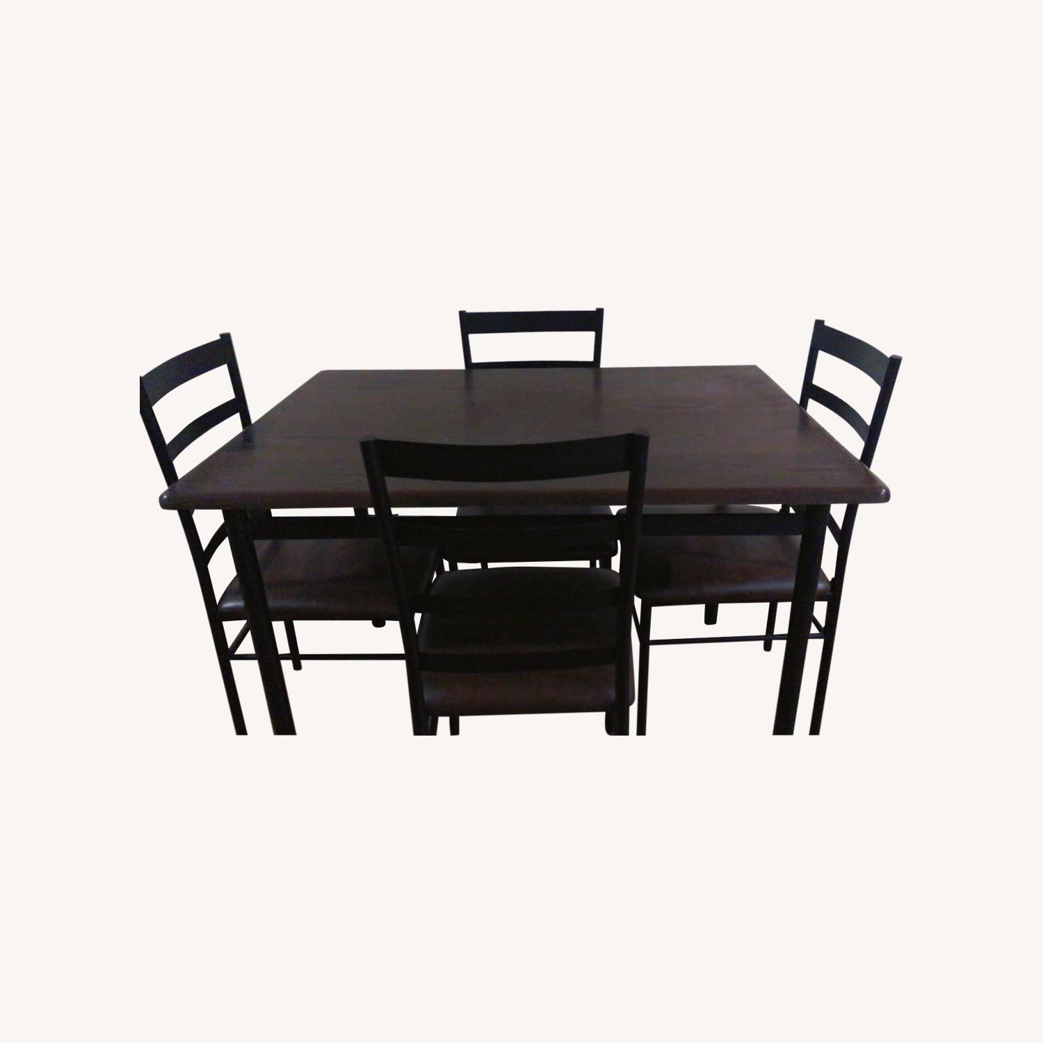 Walmart Dining Table With Four Chairs - AptDeco