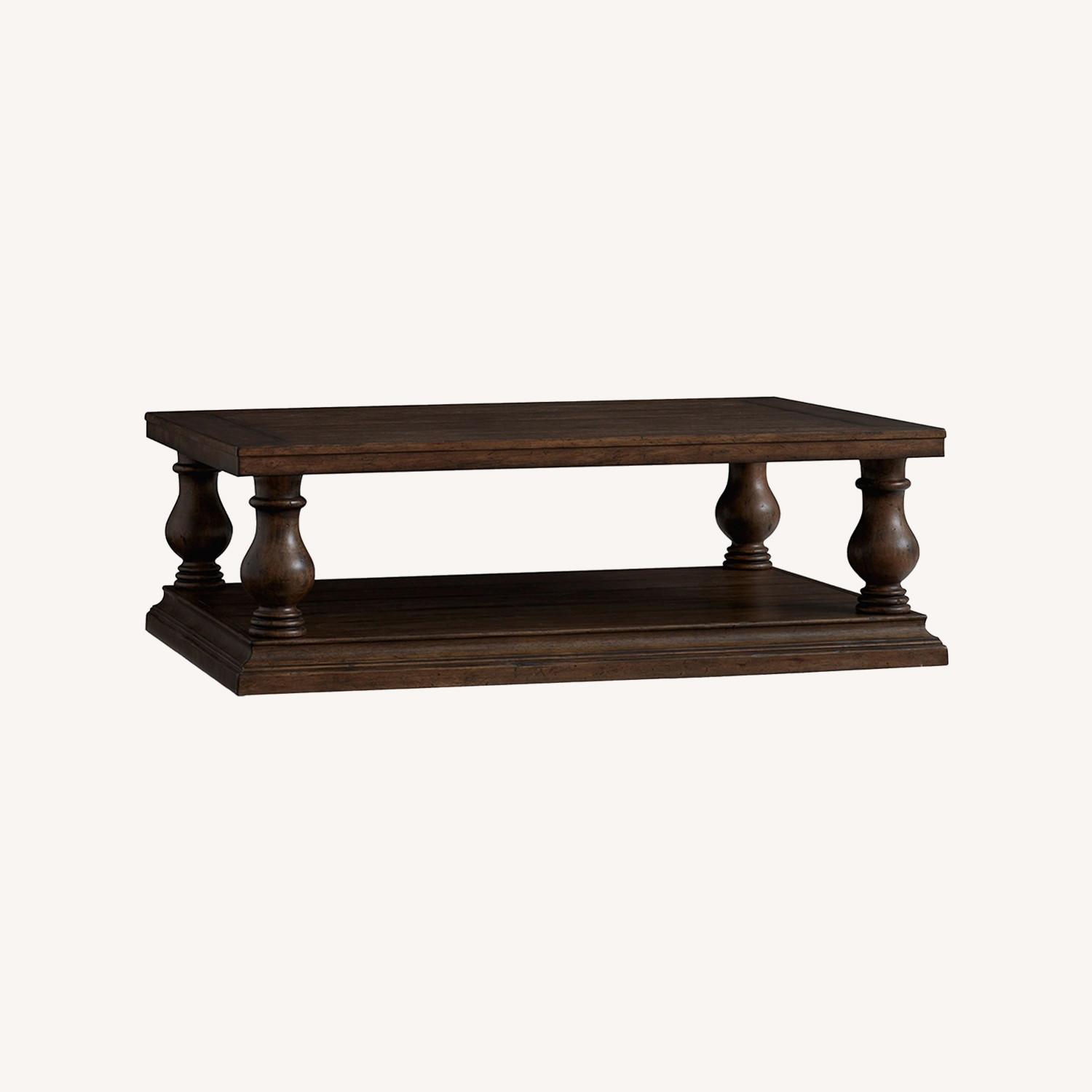 Pottery barn lorraine coffee table store