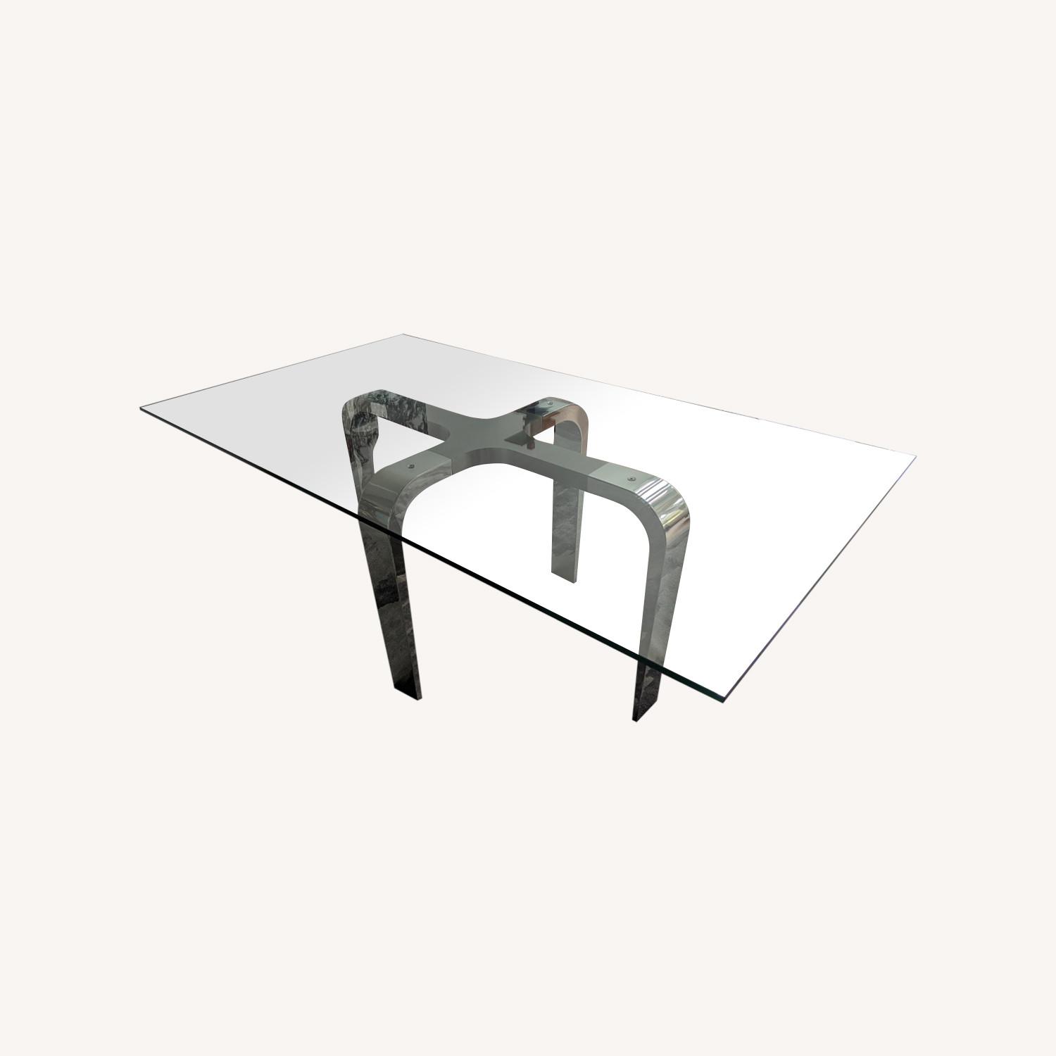 Bellini Modern Living Francisca Glass Dining Table - AptDeco