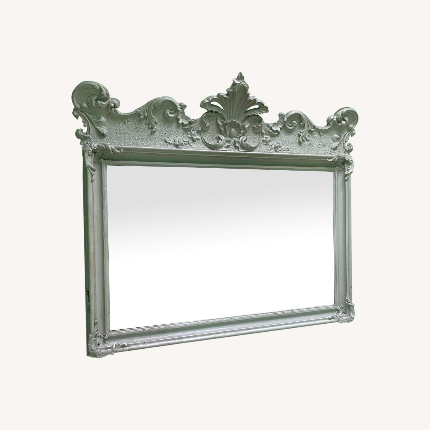 Vintage Scroll Mirror Aptdeco