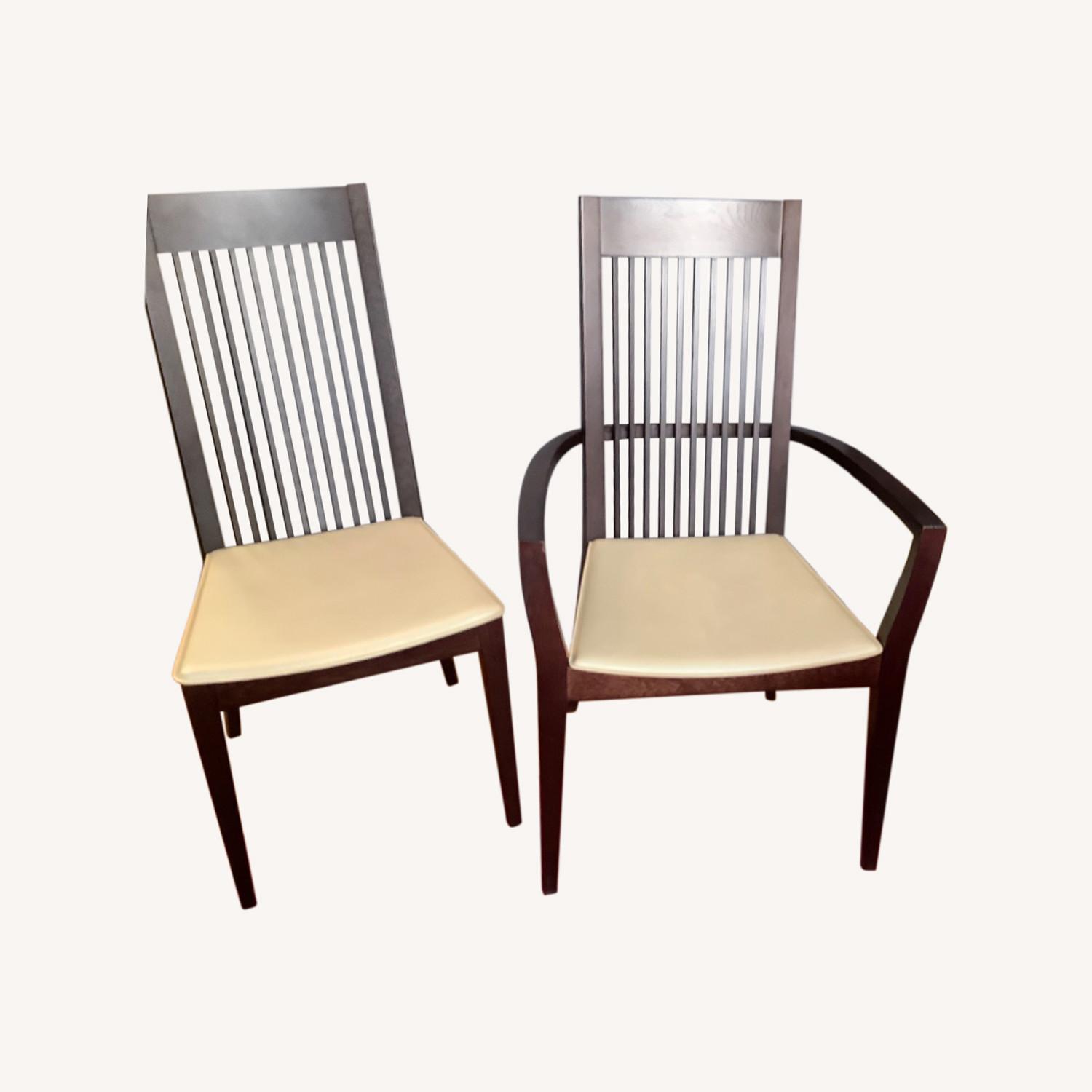 Calligaris Set of 6 Dining Chairs - AptDeco