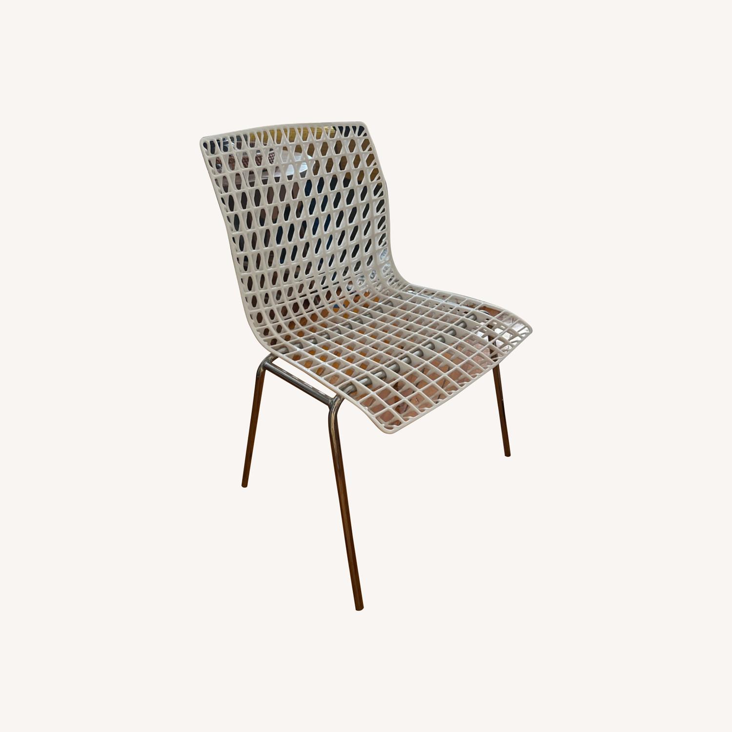 MOIRE Stackable Luxury Dining Chairs | Modern - AptDeco