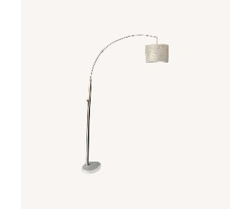 AllModern Silver Arc Floor Lamp - AptDeco