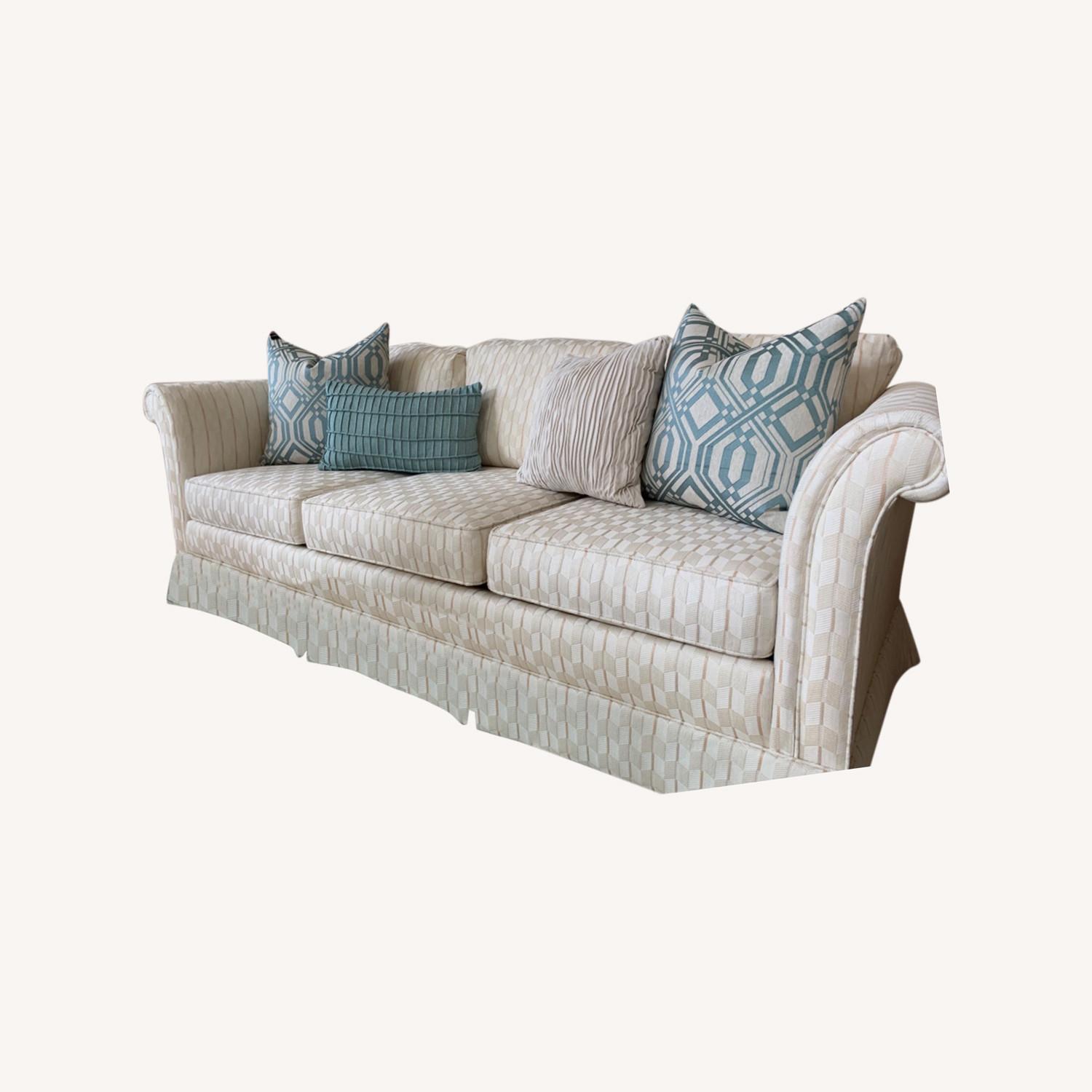 Sherrill Furniture Three Seater Sofa - AptDeco