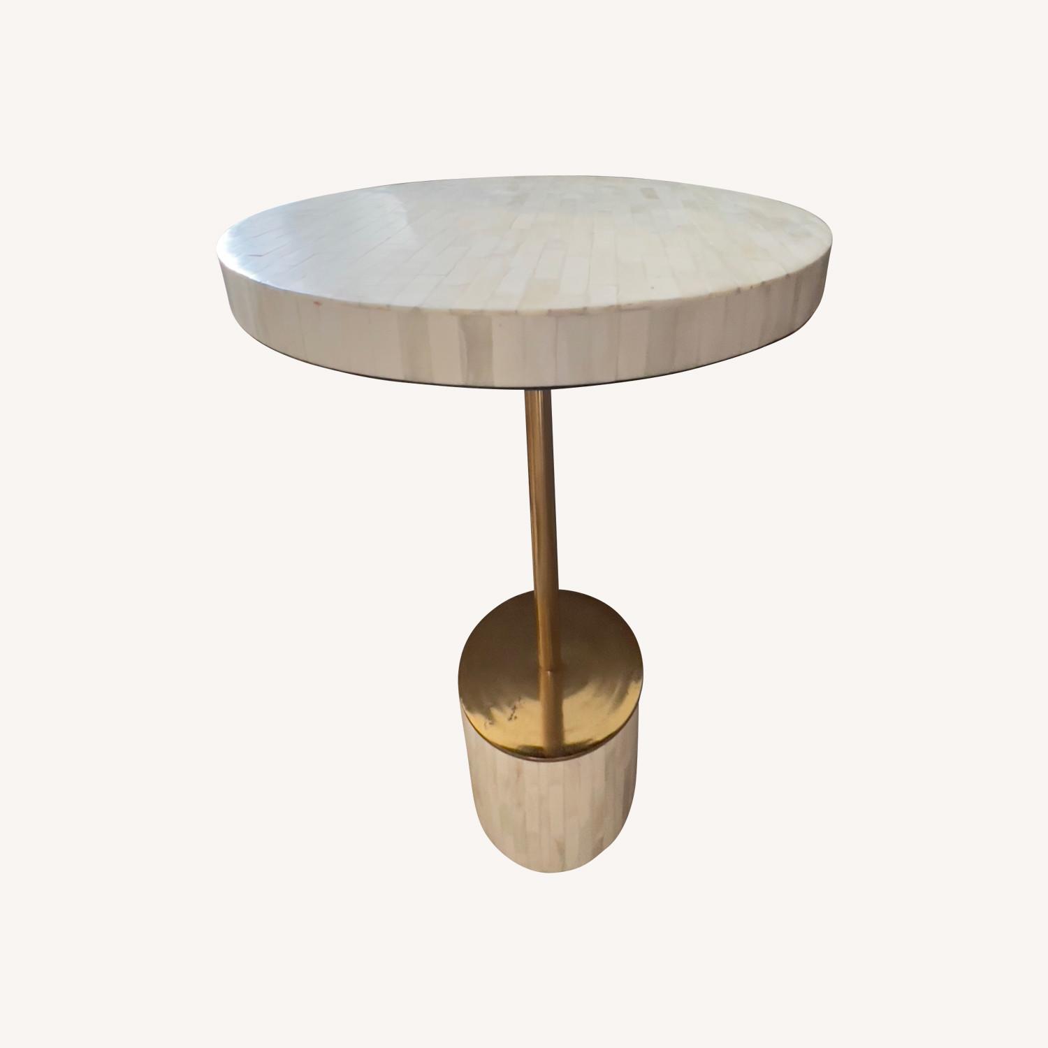 Home goods marble side table store