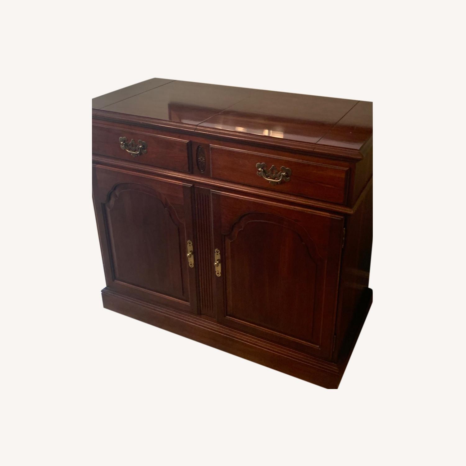 Raymour & Flanigan Buffet Server on Wheels - AptDeco