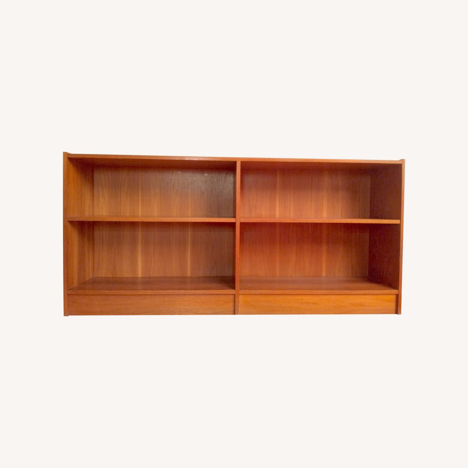 Large Danish Modern Bookcase - AptDeco