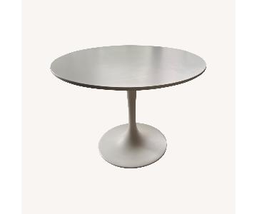 IKEA Doksta Pedestal Round Table - AptDeco