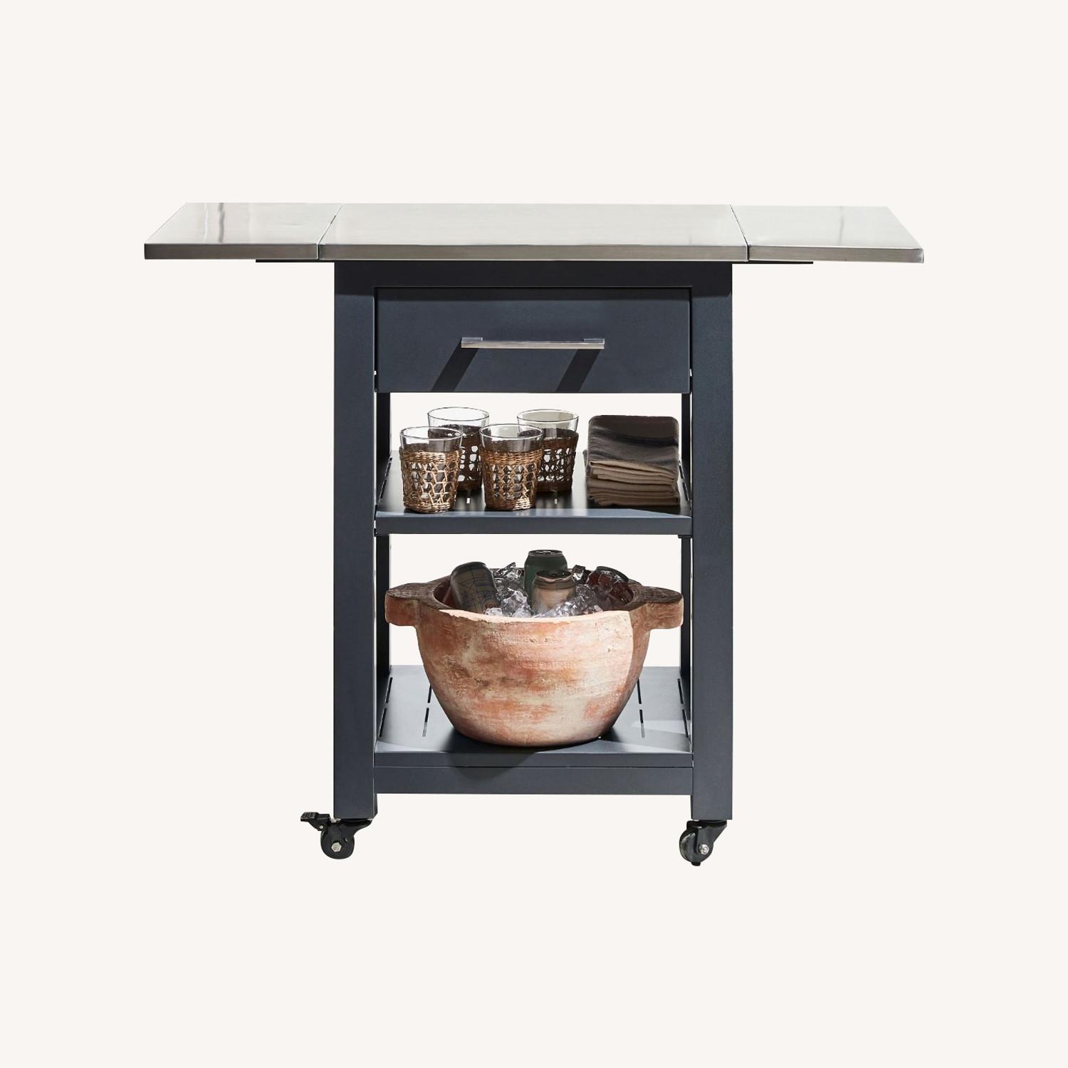 Pottery Barn Indio Metal Outdoor Kitchen Petite - AptDeco