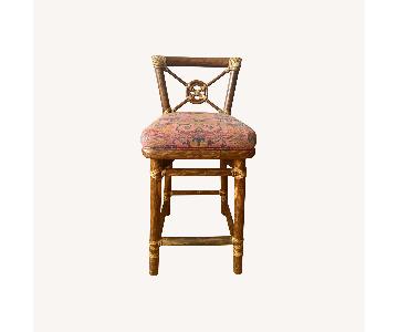 Baker McGuire Rattan Bar Stools - AptDeco