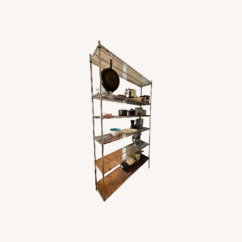 Ikea Industrial Kitchen Shelving Unit - AptDeco