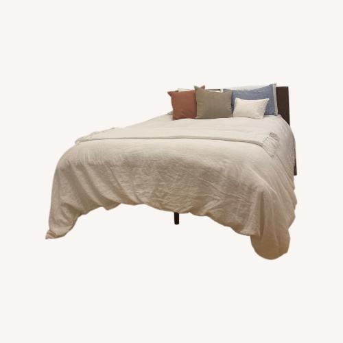 Thuma Queen Size Bed, Walnut - AptDeco