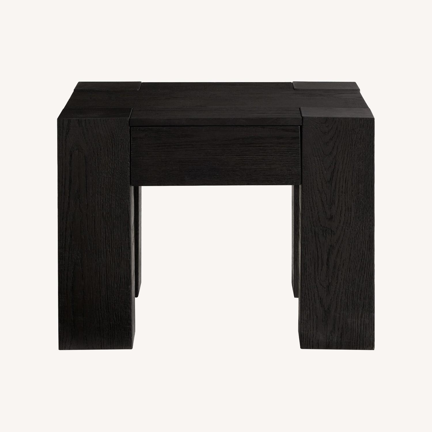 Pottery Barn Merced Rectangular Side Table - AptDeco