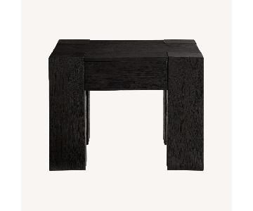 Pottery Barn Merced Rectangular Side Table - AptDeco