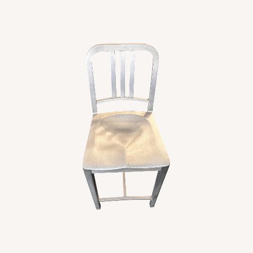 Pier 1 Medici Counter Stools Pewter - AptDeco