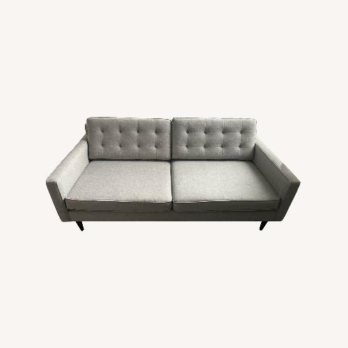 West Elm Auburn Grey Sofa - AptDeco