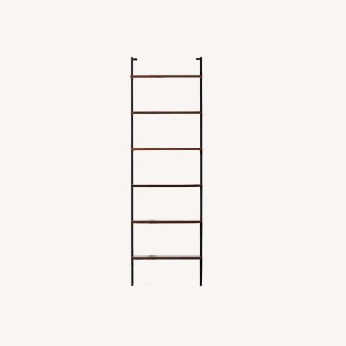 CB2 Slice Grey Wall Mounted Storage Shelves - AptDeco