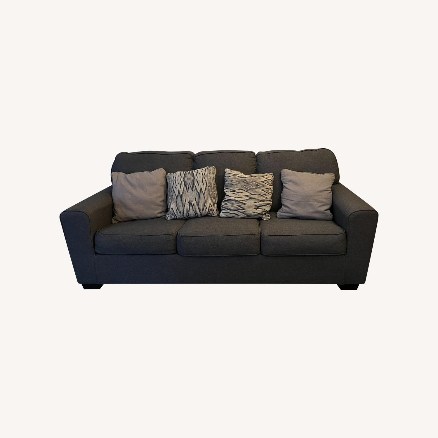 Calion Grey Sofa - AptDeco