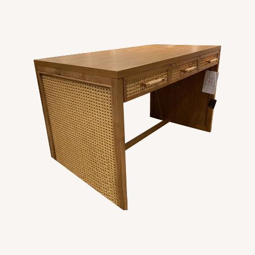 100% Solid Wood Desk - AptDeco